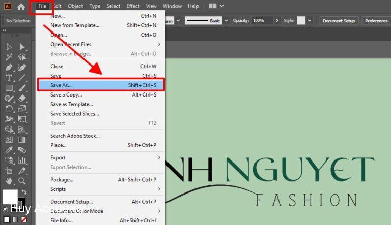 Cách lưu file pdf dung lượng nhẹ trong Illustrator